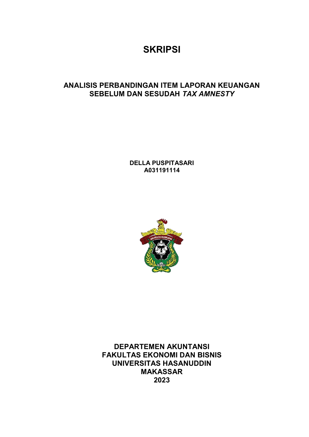 Repository Universitas Hasanuddin Repository Universitas Hasanuddin